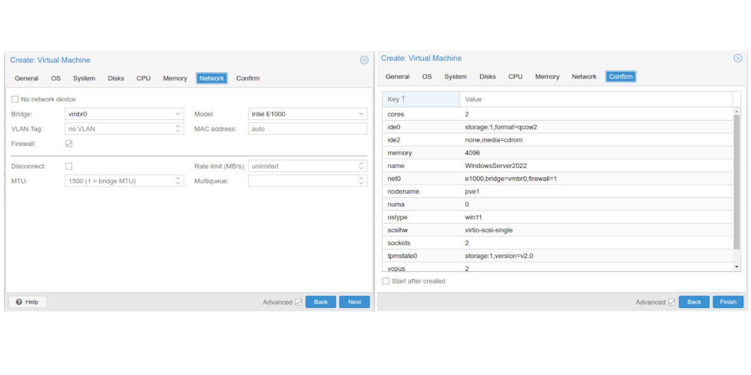 Windows Server 2022 en Proxmox - Servicios Vartech