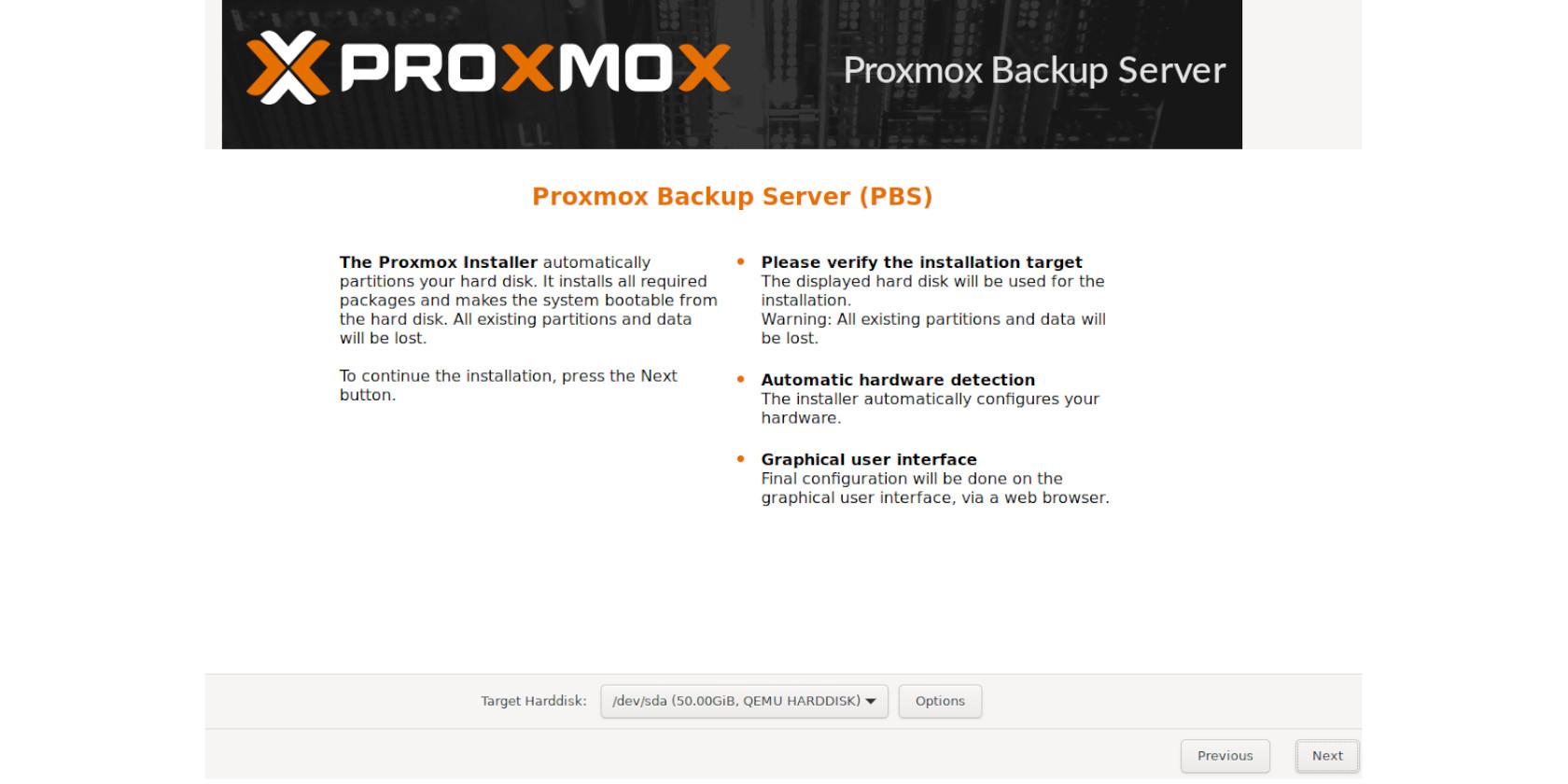 Instalando Proxmox Backup Server - Servicios Vartech