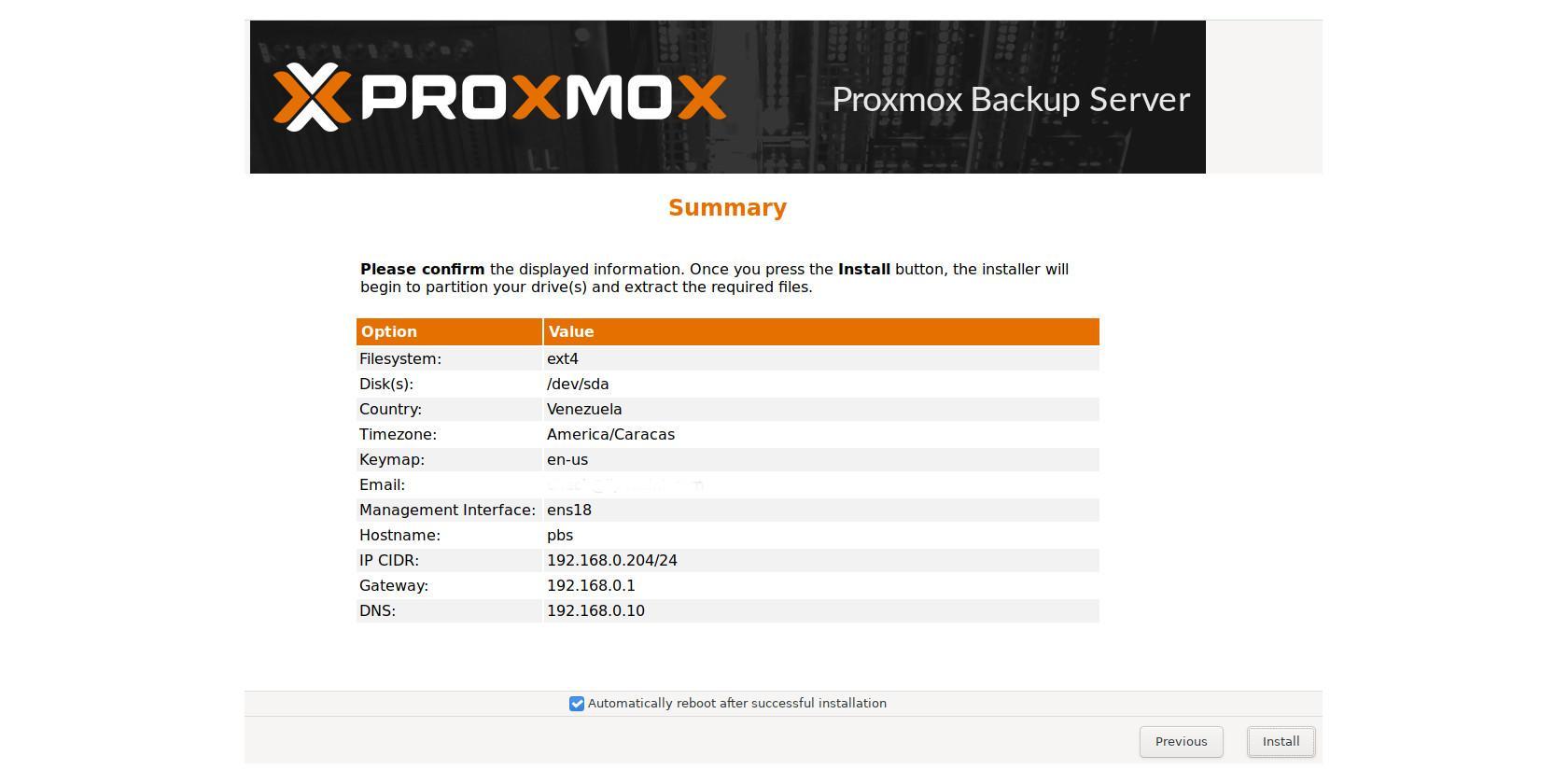 Instalando Proxmox Backup Server - Servicios Vartech