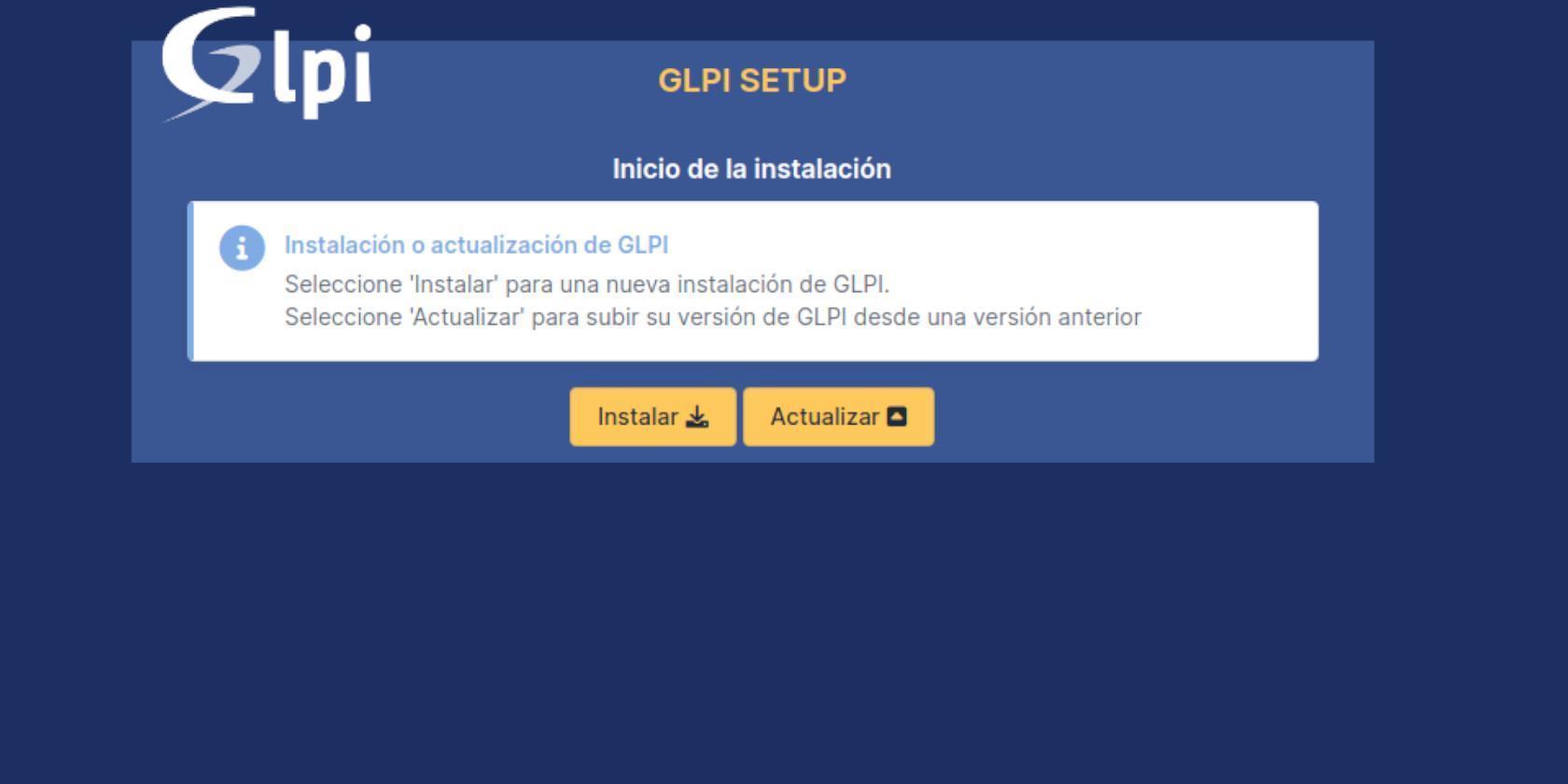 Instalando GLPI en Ubuntu Server - Servicios Vartech