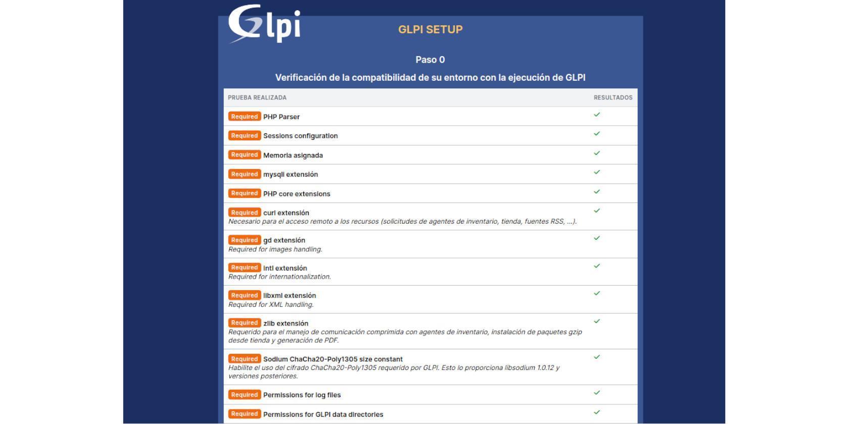 Instalando GLPI en Ubuntu Server - Servicios Vartech