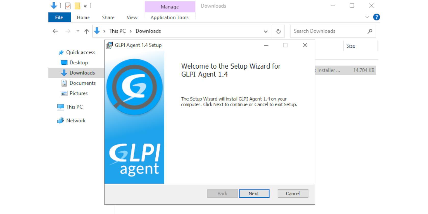 Instalando el Agente de GLPI en Windows - Servicios Vartech