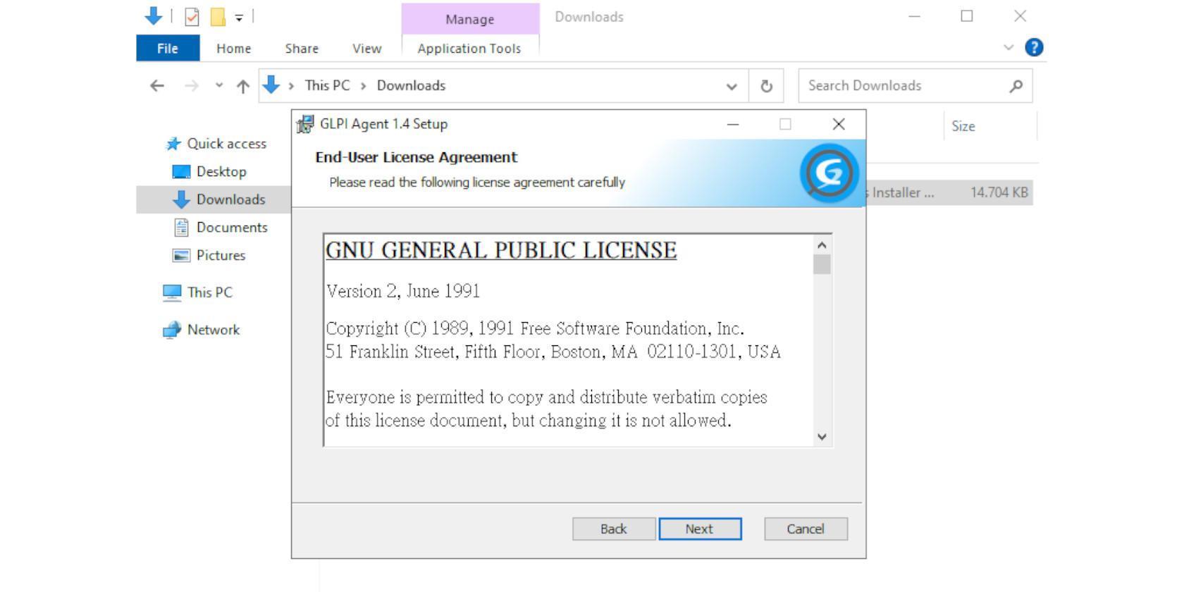 Instalando el Agente de GLPI en Windows - Servicios Vartech