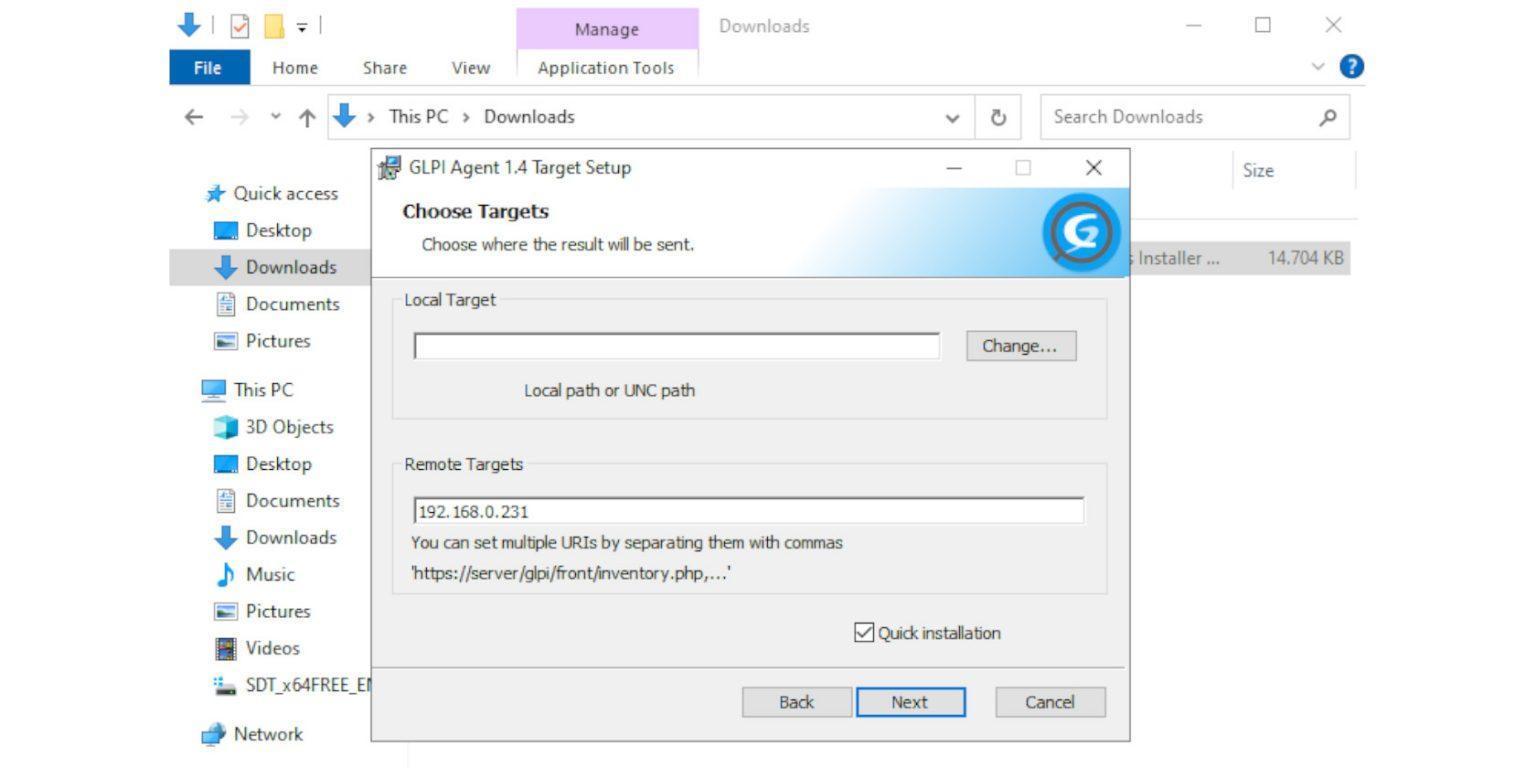 Instalando el Agente de GLPI en Windows - Servicios Vartech